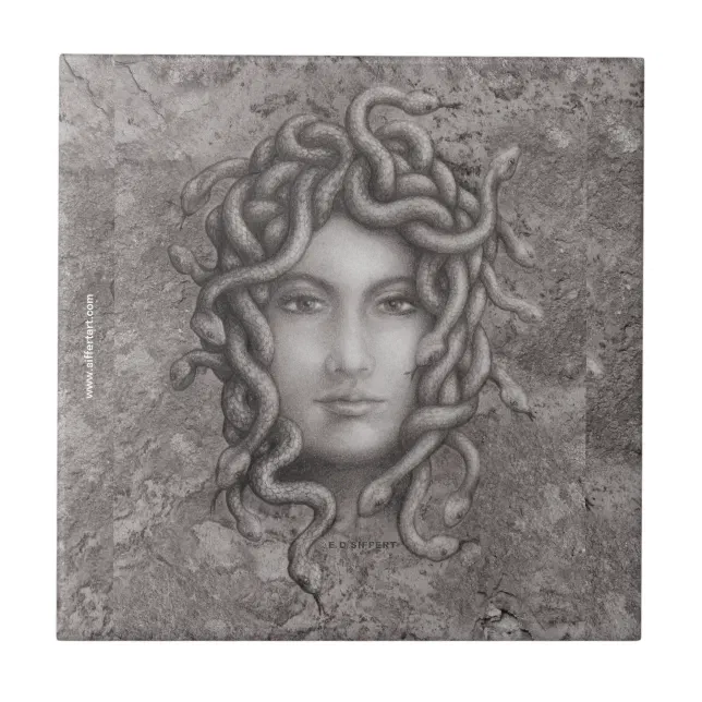 Medusa Tile | Zazzle