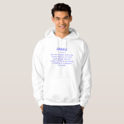 Meep Definition Sweatshirt | Zazzle