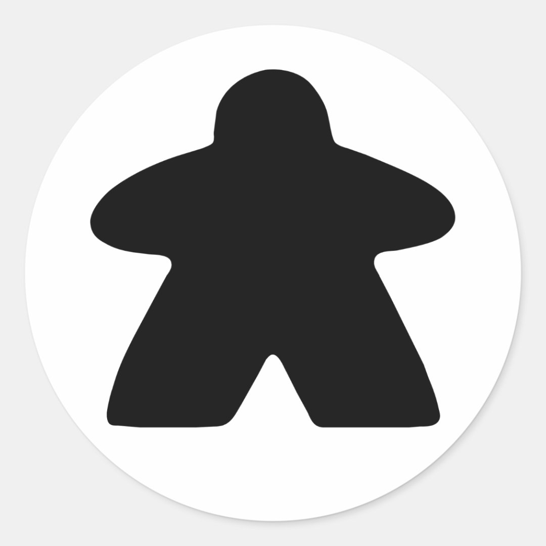 Meeple Sticker | Zazzle