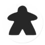 Meeple Sticker | Zazzle