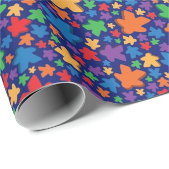 Meeple Wrapping Papper Wrapping Paper | Zazzle
