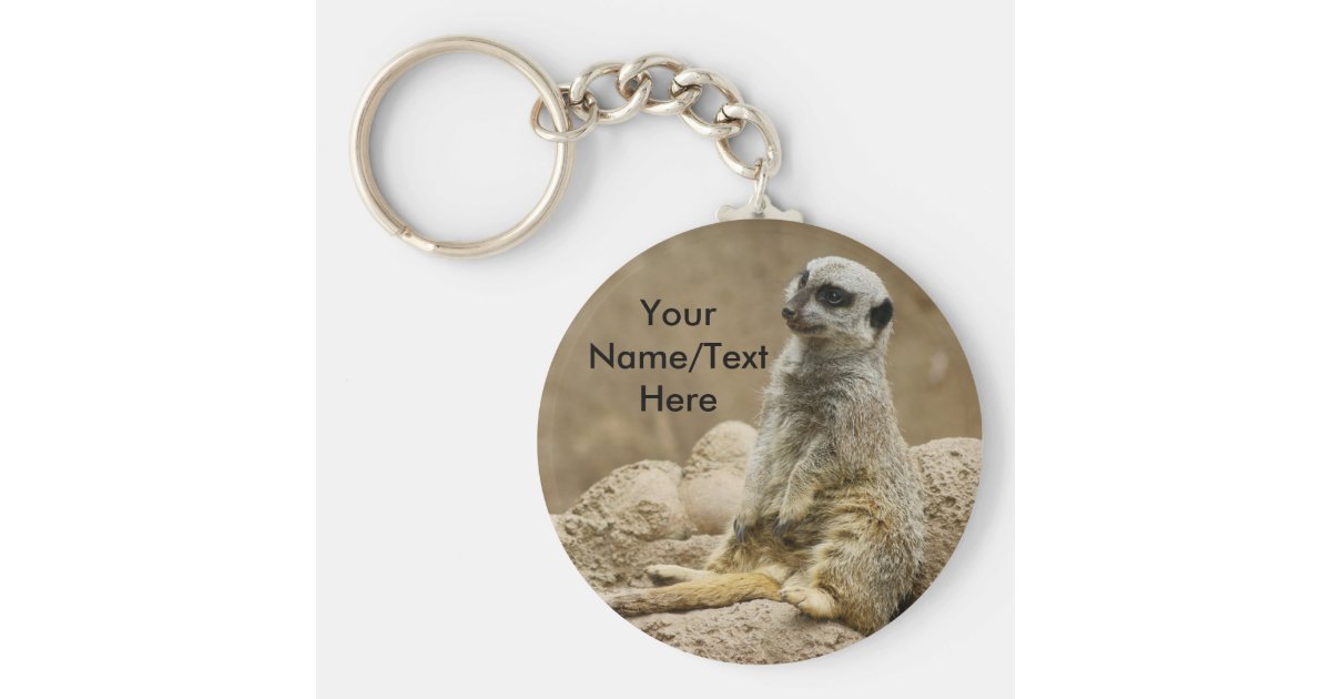 Meerkat keychain | Zazzle.com