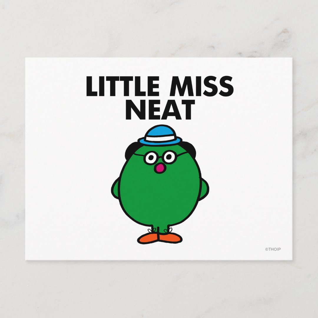 Meet Little Miss Neat Postcard | Zazzle