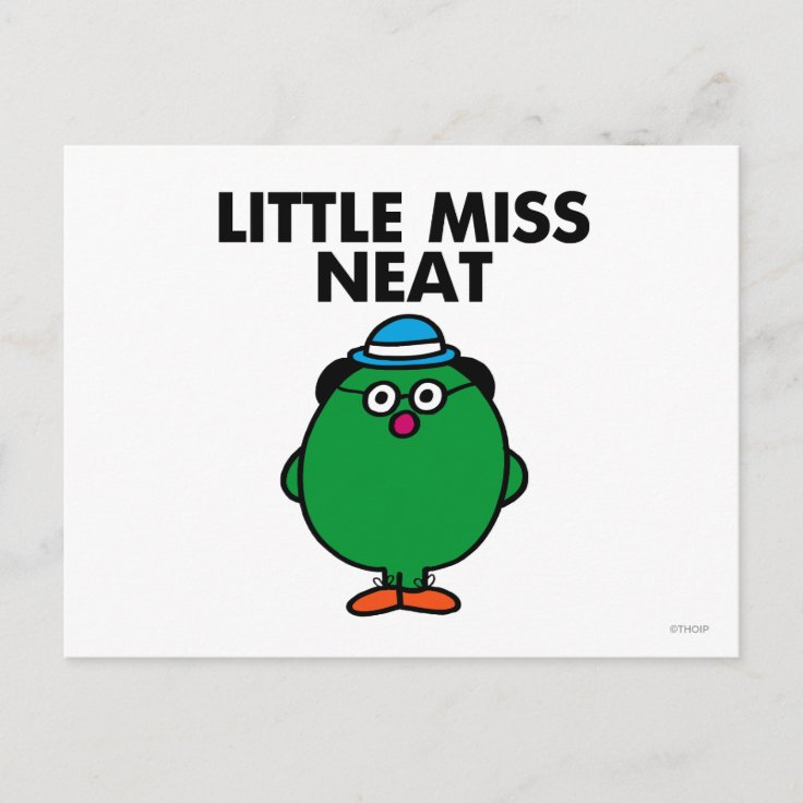 Meet Little Miss Neat Postcard | Zazzle