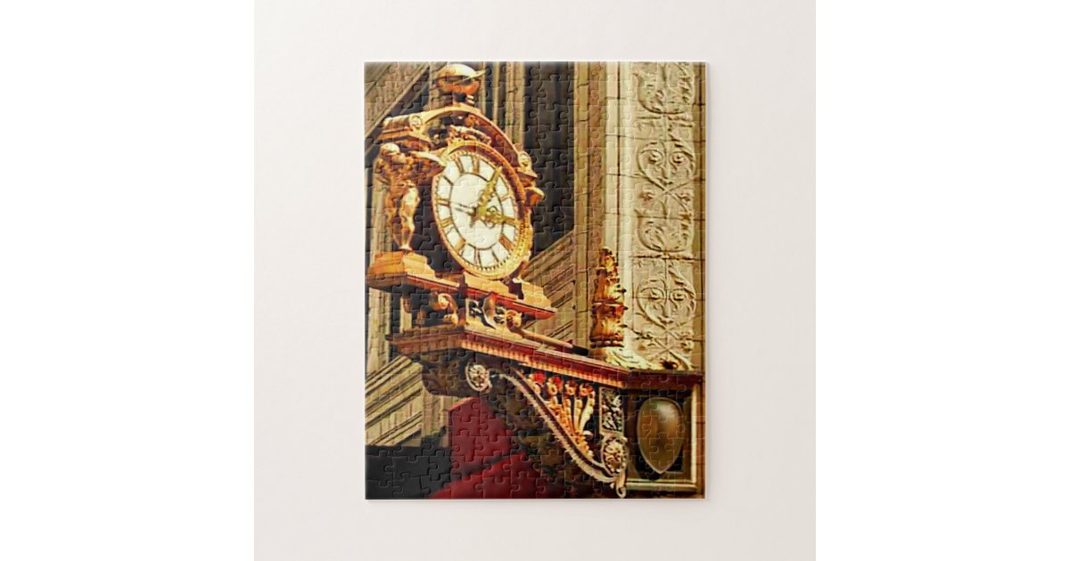 "Meet Me Under the Kaufmann's Clock" Puzzle | Zazzle