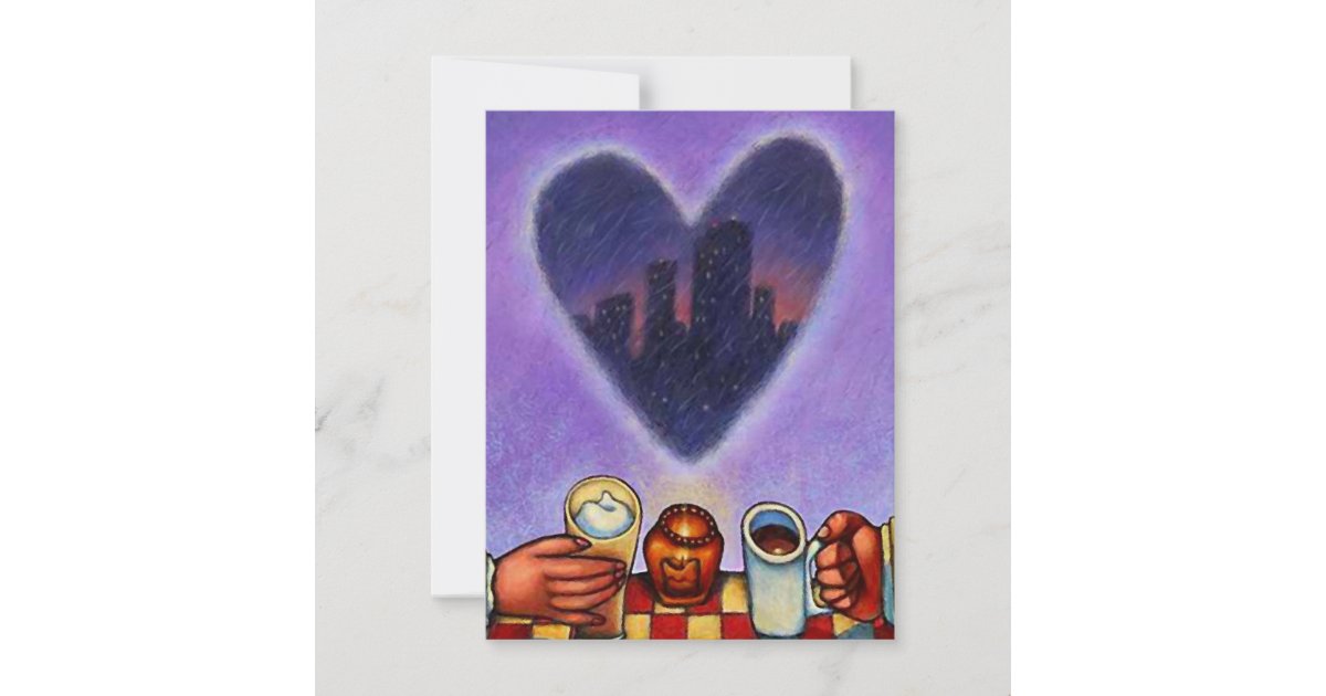 MEET MEETING SPEED DATING DATE COFFEE INVITATION | Zazzle