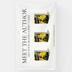 Meet the Author | Signed Copies Banner | Zazzle