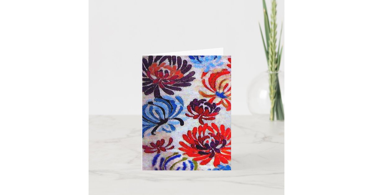 Meeting Flowers ~ Card / Invitations | Zazzle
