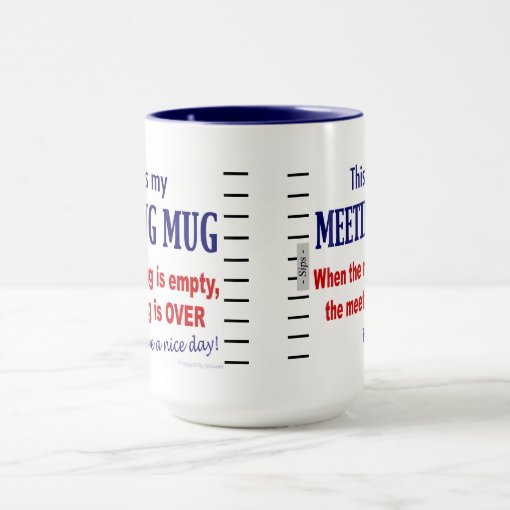 Meeting Mug Funny Office Humor Coffee Mug | Zazzle
