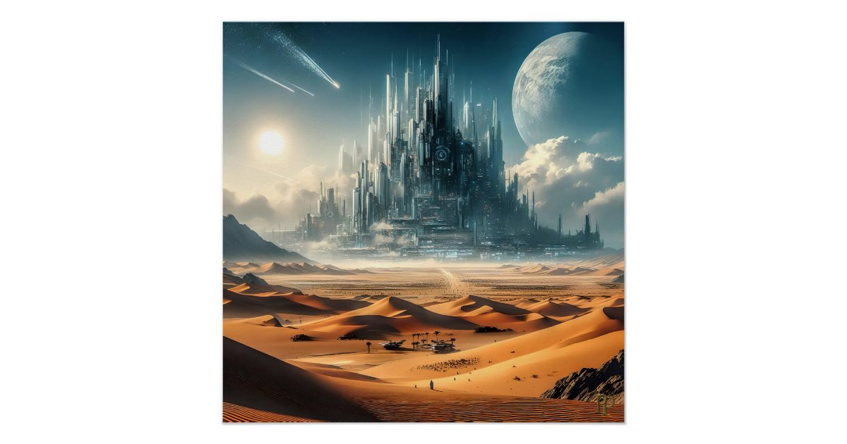 Mega Metropolis Poster | Zazzle