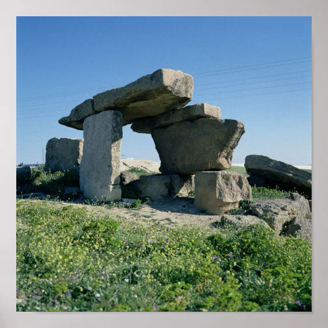 Megalith, prehistoric poster | Zazzle