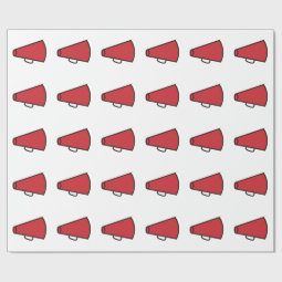 Megaphone Wrapping Paper | Zazzle
