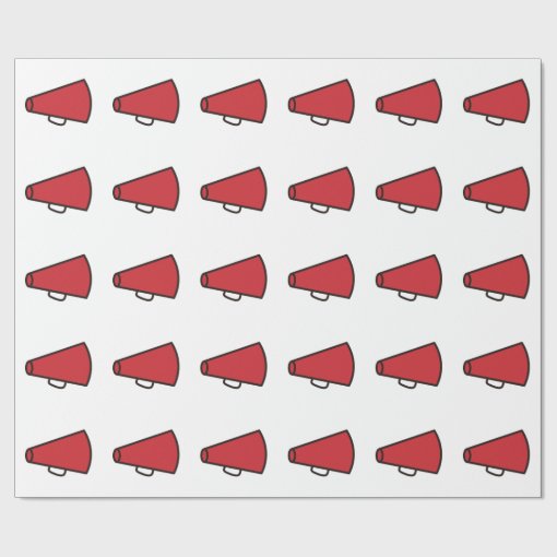 Megaphone Wrapping Paper | Zazzle