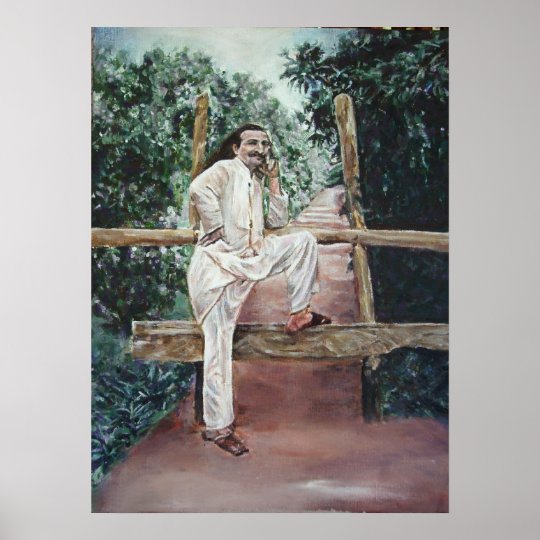 Meher Baba in Nature Poster | Zazzle.com