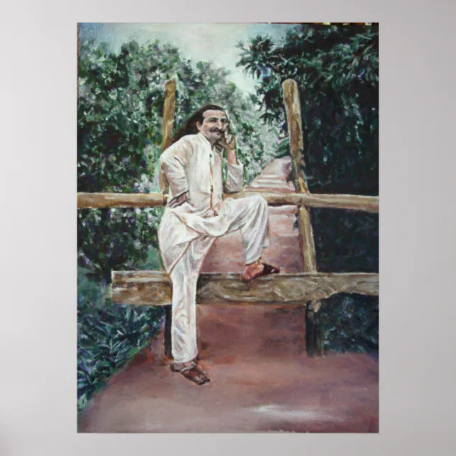 Meher Baba in Nature Poster | Zazzle