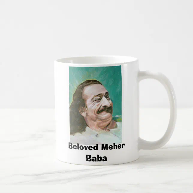 Meher Baba joyous, Beloved Meher Baba Coffee Mug | Zazzle