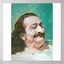 Meher Baba Laughing Poster | Zazzle