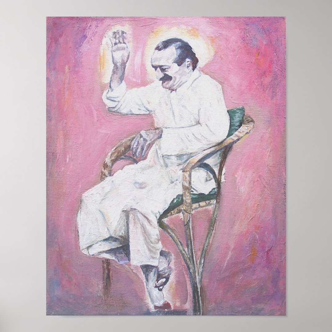 Meher Baba laughing-- Poster | Zazzle