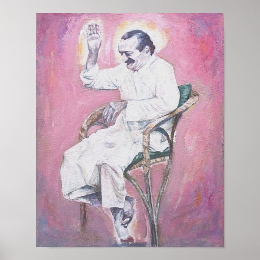 Meher Baba laughing-- Poster | Zazzle