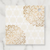 Mehndi with cute Indian henna bride personalized Favor Tags | Zazzle