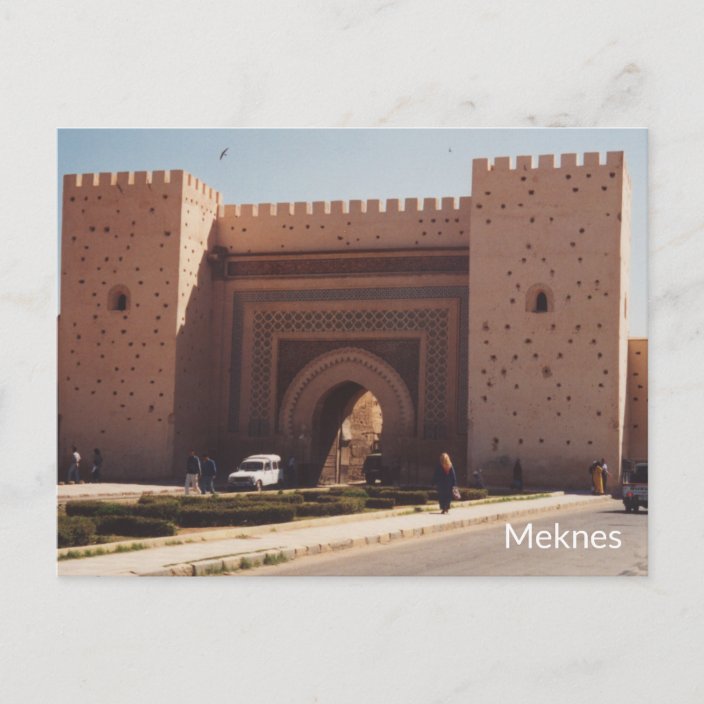 Meknes - Morocco Postcard | Zazzle.com
