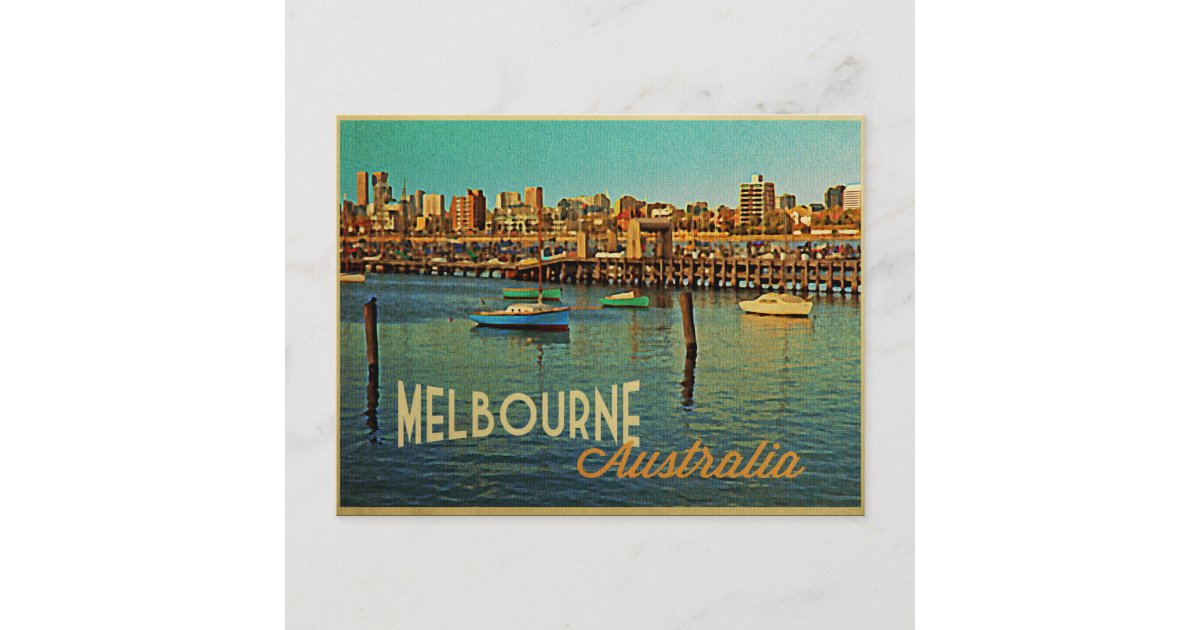 Melbourne Australia Postcard | Zazzle