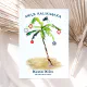 Mele Kalikimaka Tropical Palm Tree Christmas Holiday Card | Zazzle