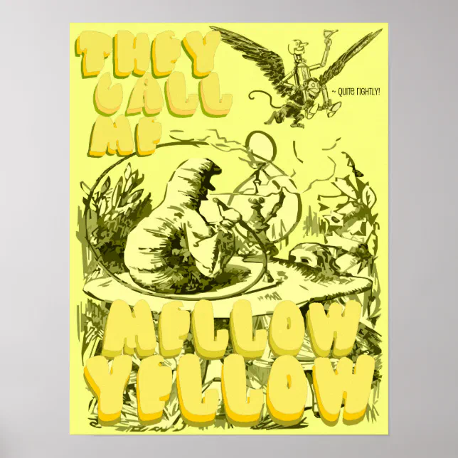 Mellow Yellow Poster | Zazzle