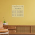 Mellow yellow simple minimalist trendy elegant poster | Zazzle