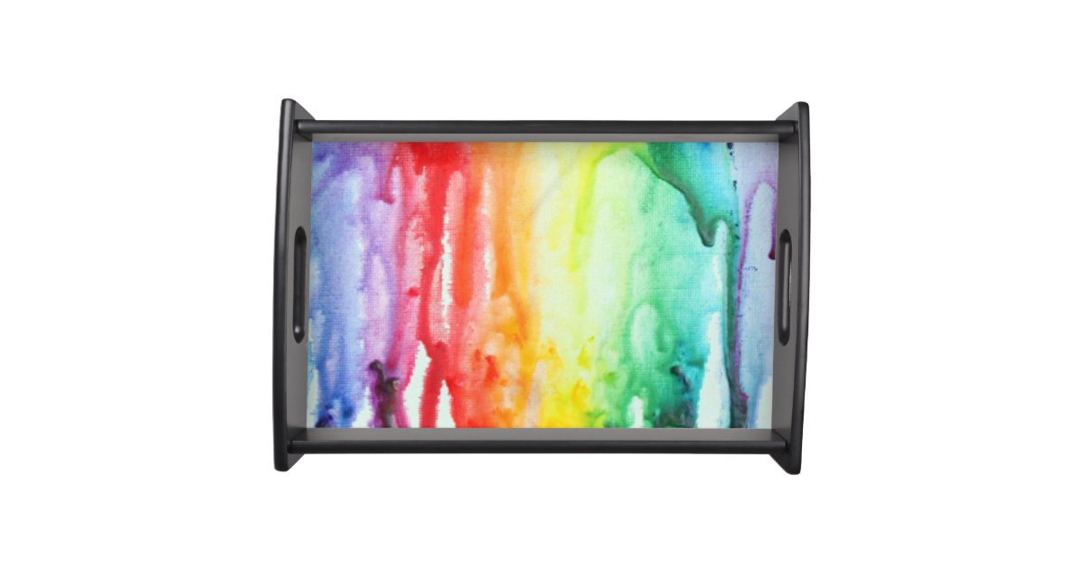 Melted Crayon Tray | Zazzle