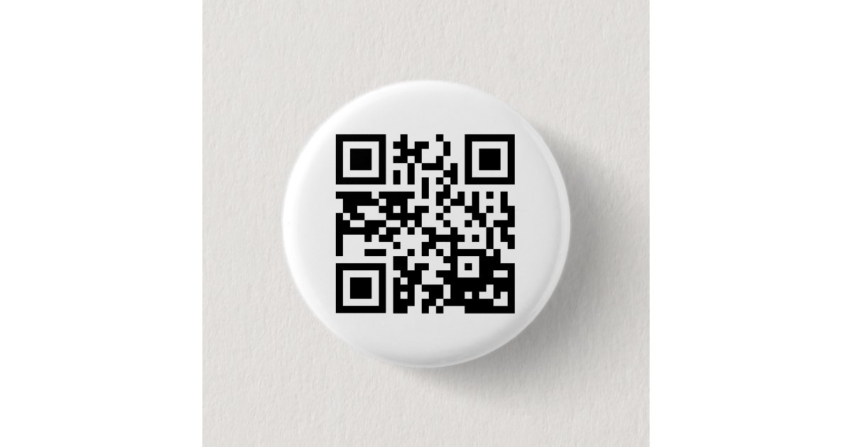 Meme QR code button | Zazzle