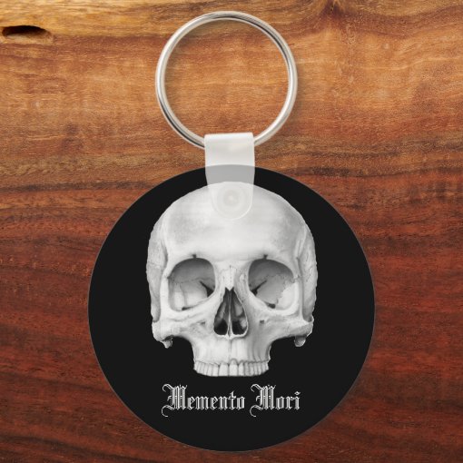 Memento mori Keychain | Zazzle