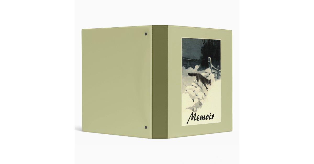 Memoir Binder | Zazzle