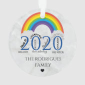 Memorable 2020 Covid Pandemic Christmas Tree Ornament | Zazzle