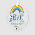 Memorable 2020 Covid Pandemic Christmas Tree Ornament | Zazzle