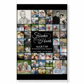 Memorial 42 Photo Collage FOREVER IN OUR HEARTS Foam Board | Zazzle