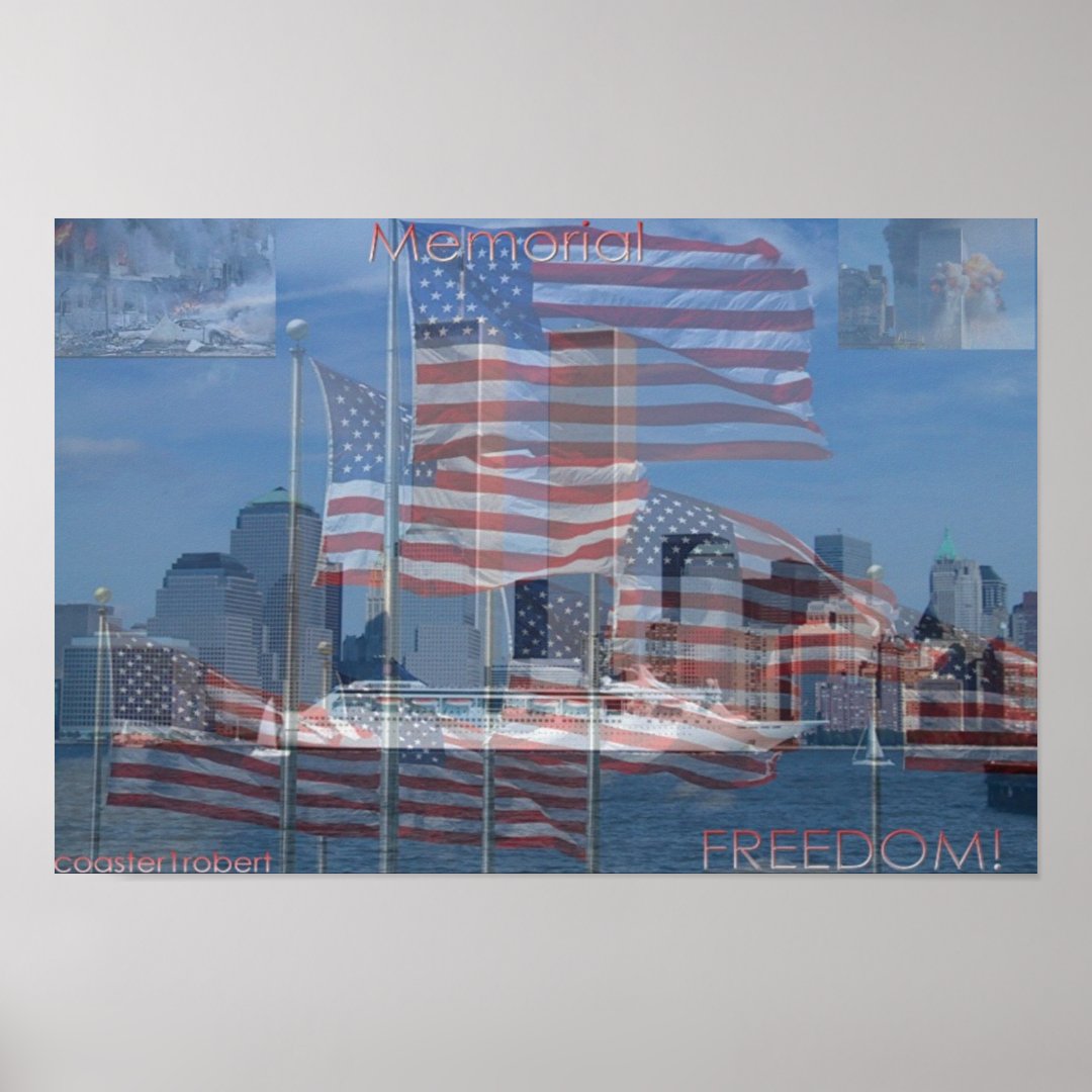 memorial 911 poster | Zazzle