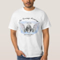 Memorial | Add Photo Angel Wings T-Shirt | Zazzle