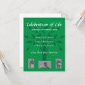 Memorial Celebration of Life Tree invitation | Zazzle