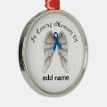 Memorial Christmas Ornament Colon Cancer | Zazzle