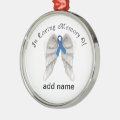 Memorial Christmas Ornament Colon Cancer | Zazzle
