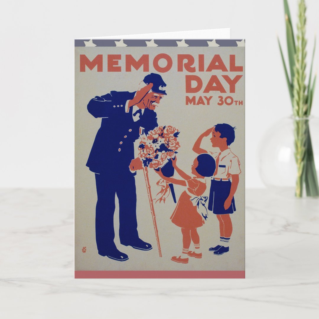 Memorial Day Card | Zazzle