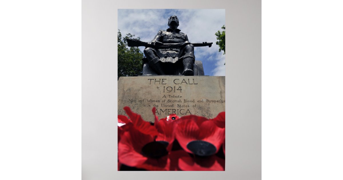 Memorial Day Poppies of Flanders fields Poster | Zazzle