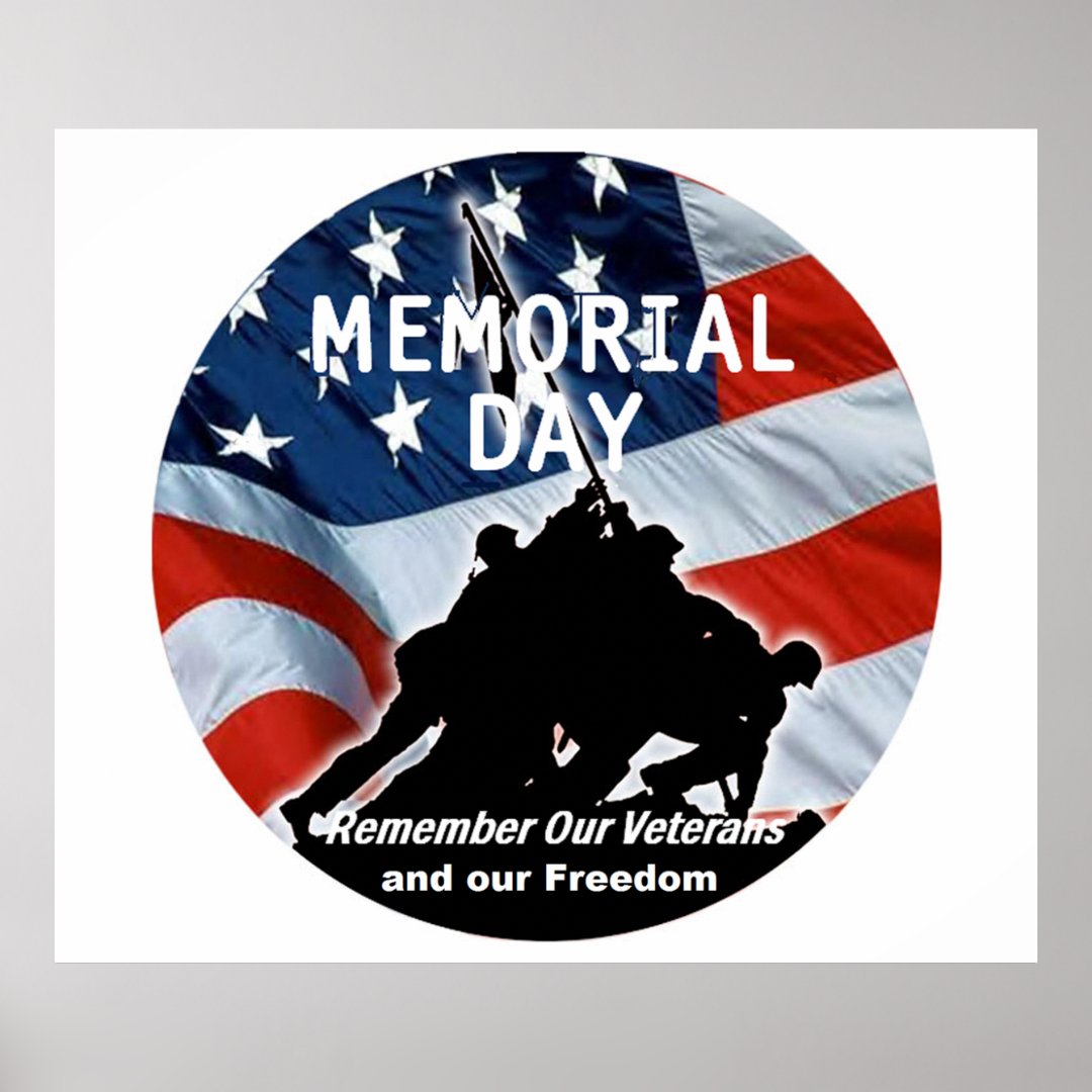 Memorial Day POSTER Print | Zazzle