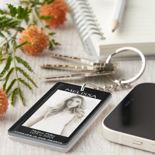 Memorial | Keepsake Gift Keychain | Zazzle