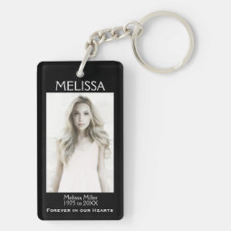Memorial | Keepsake Gift Keychain | Zazzle