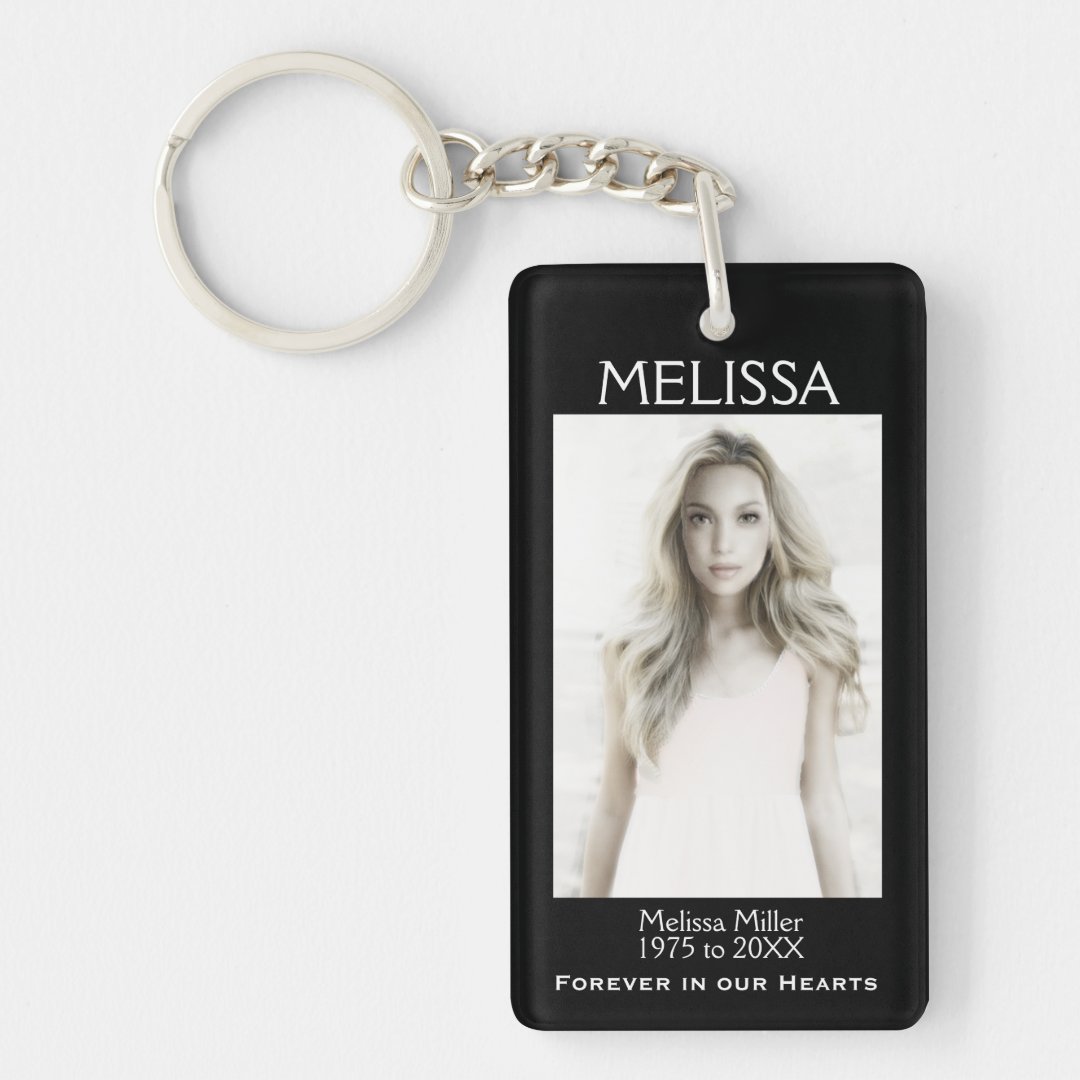 Memorial | Keepsake Gift Keychain | Zazzle