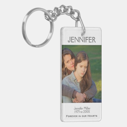 Memorial | Keepsake Keychain | Zazzle