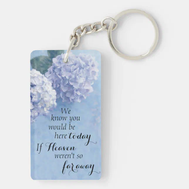 Memorial Key Chain (2 sided with photo) | Zazzle
