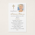 Memorial Loss Sacred Mary Prayer Sympathy Cards | Zazzle